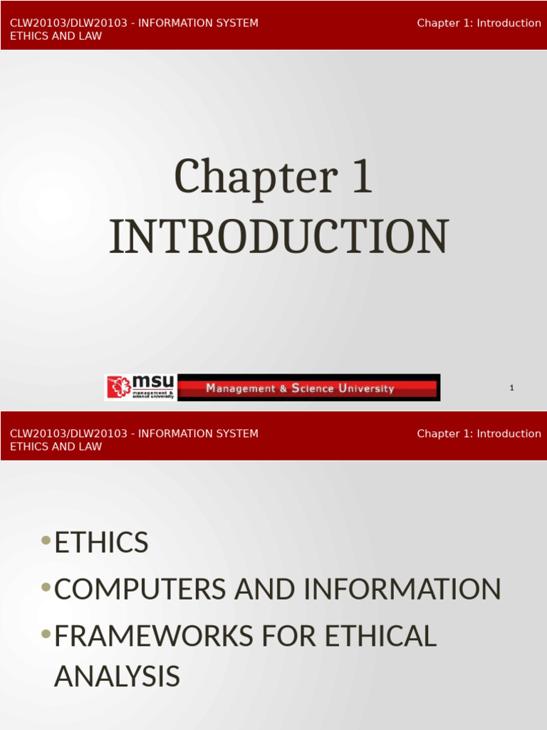 Chapter 1 - Introduction | PDF | Computer Security | Security