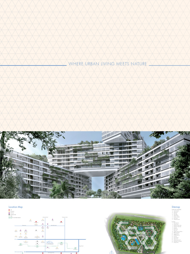 The Interlace Floor Plan Brochure Typical Units | PDF