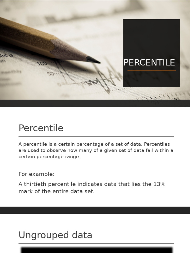 Understanding Percentiles in Data Analysis | PDF