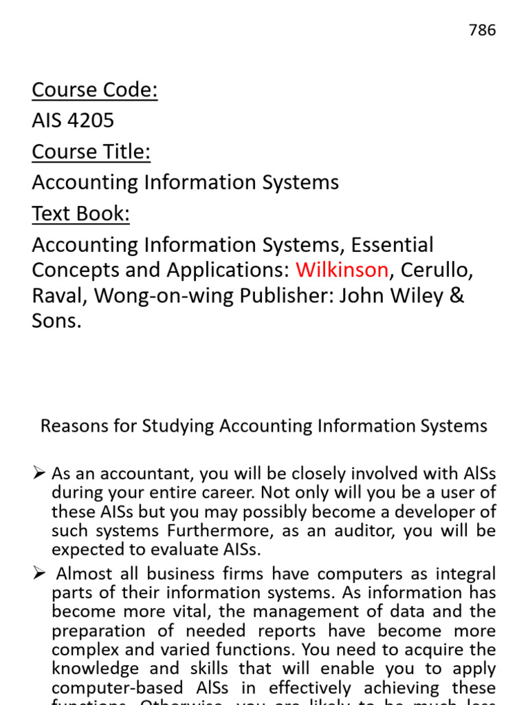 CLASS 01[1] | PDF | Information | System