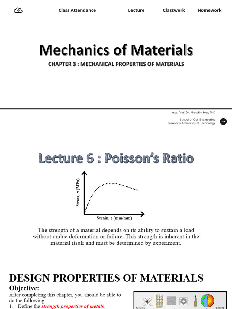 Chapter 3.2 - Mechanical Properties of Mateirals (2-2) | PDF | Strength Of Materials ...