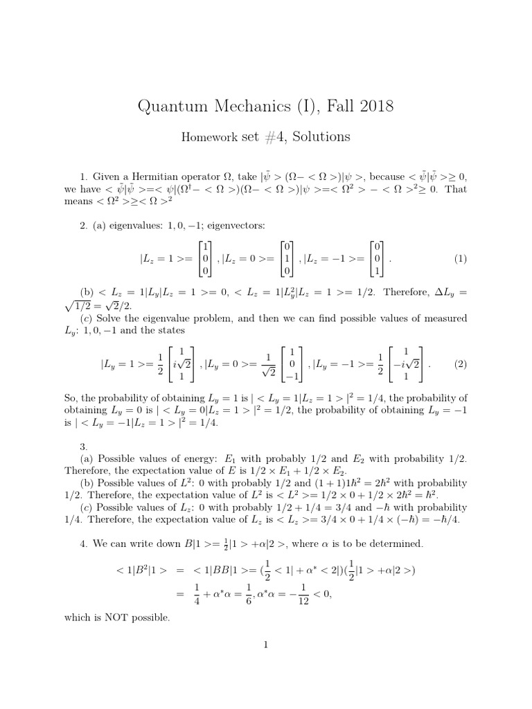 Solution4 QM2018F | PDF