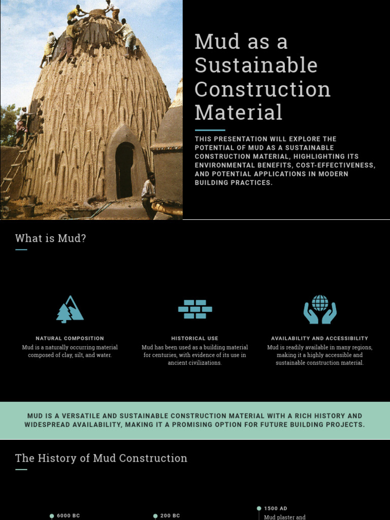 P4 - Mud As A Sustainable Construction Material | PDF | Construction ...