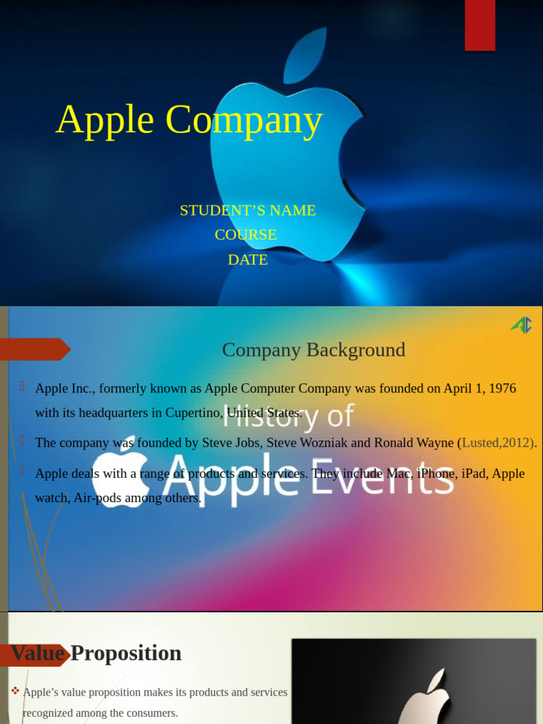 Overview of Apple Inc. and Its Strategy | PDF | Apple Inc. | Swot Analysis