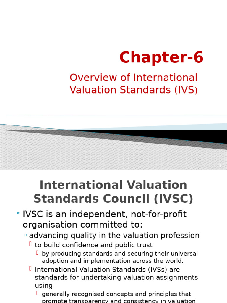 IVAS | PDF | Real Estate Appraisal | Financial Accounting