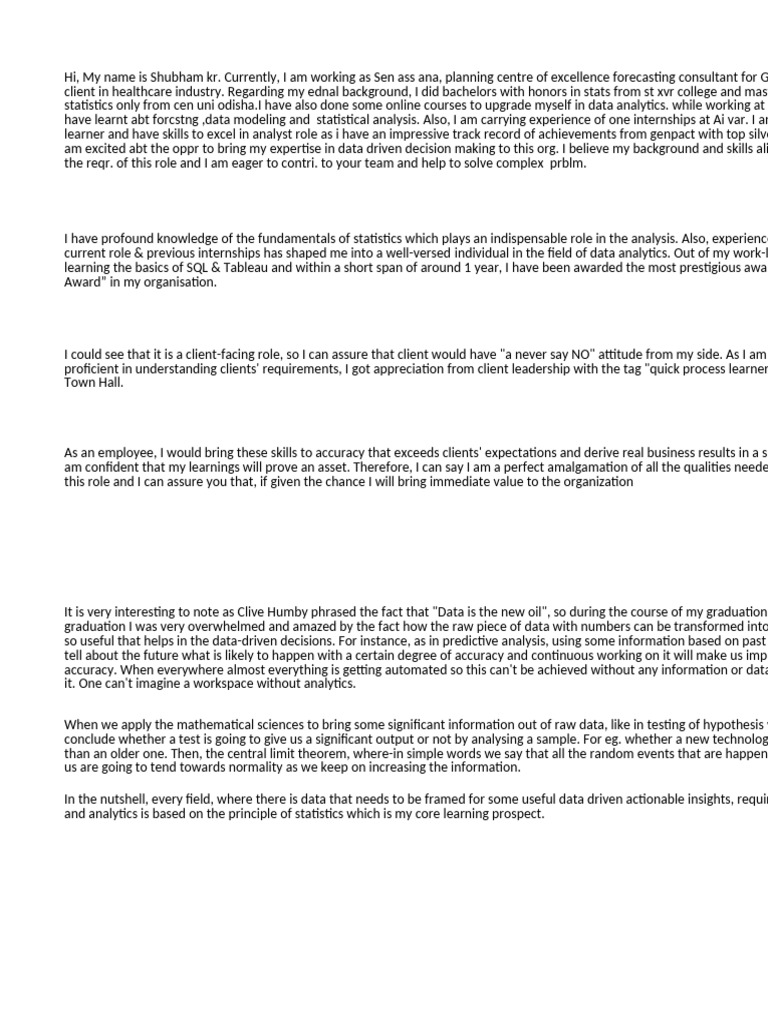 Business Overview | PDF | Forecasting | Autoregressive Integrated ...