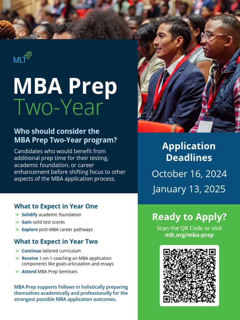 MBA Prep Two-Year Program Flyer 20242025 | PDF