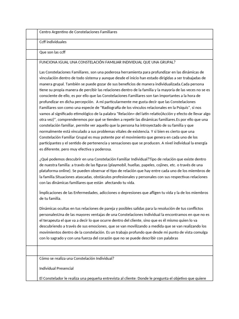 ccff individuales | PDF | Percepción | Las emociones