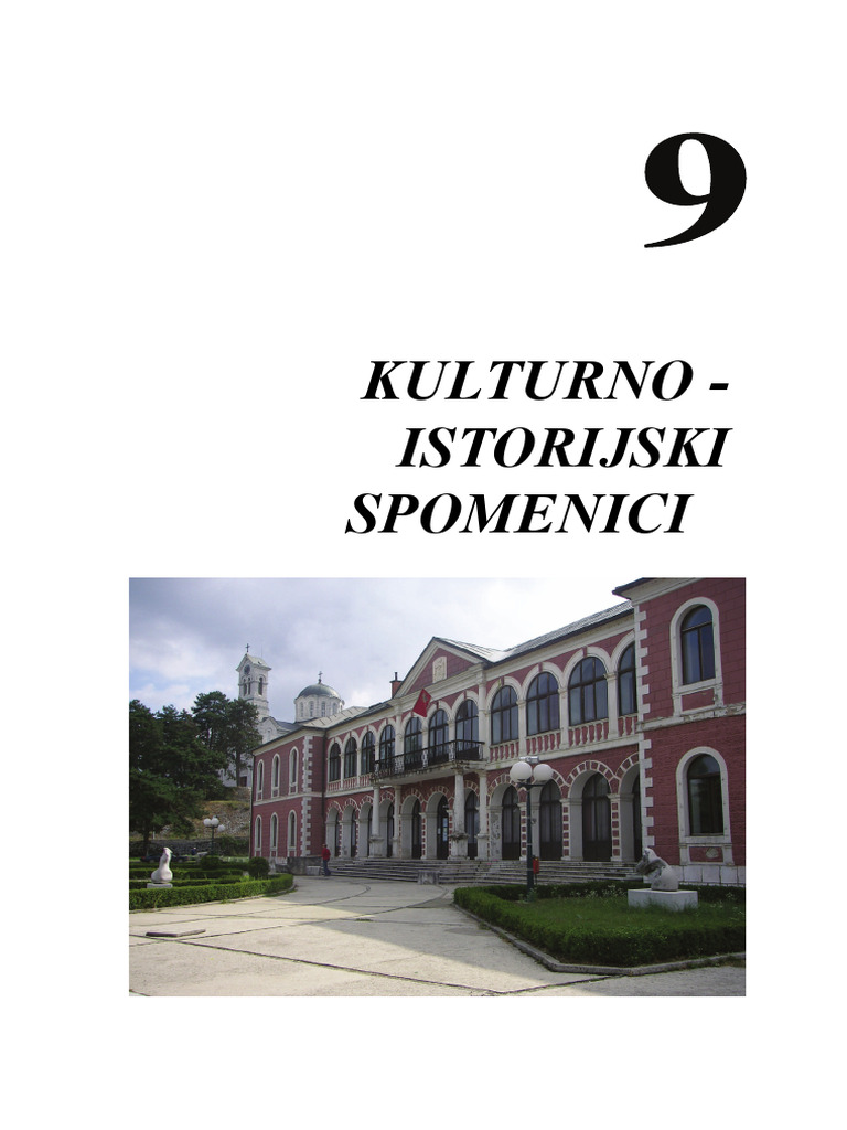 Kulturno-istorijski spomenici | PDF