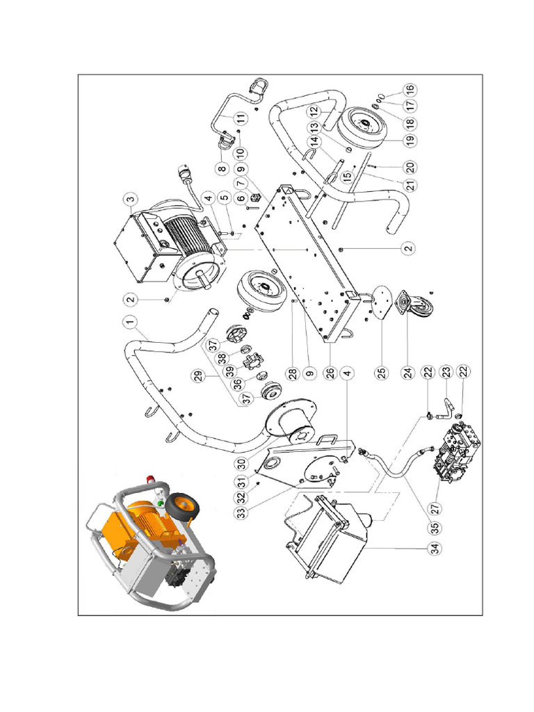 Pressure Washer ETL-CE20-500 | PDF | Valve | Pump