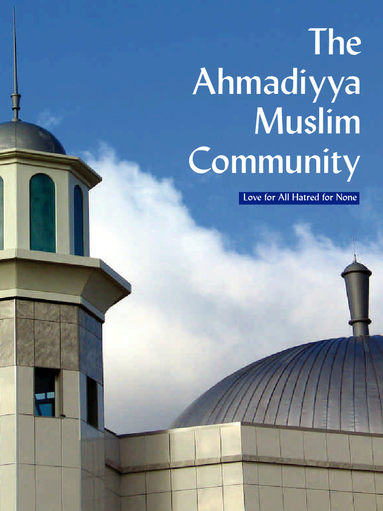 Ahmadiyya Muslim Community | PDF | Abrahamic Religions | Religious Faiths