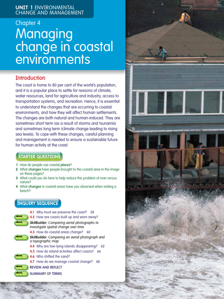 Manageing Change in Coastal Environments | PDF | Coast | Sea Level Rise