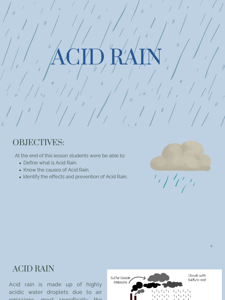 ACID-RAINN | PDF | Rain | Soil
