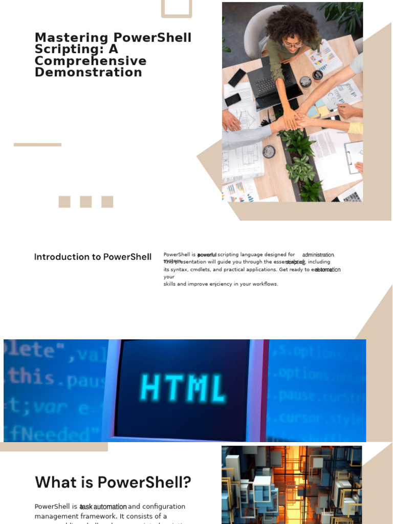 Master PowerShell Scripting Basics | PDF | Computer Engineering | Computer Programming