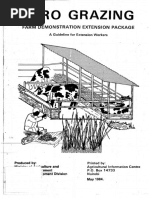 Zero Grazing Housing | PDF | Calf | Dairy Cattle