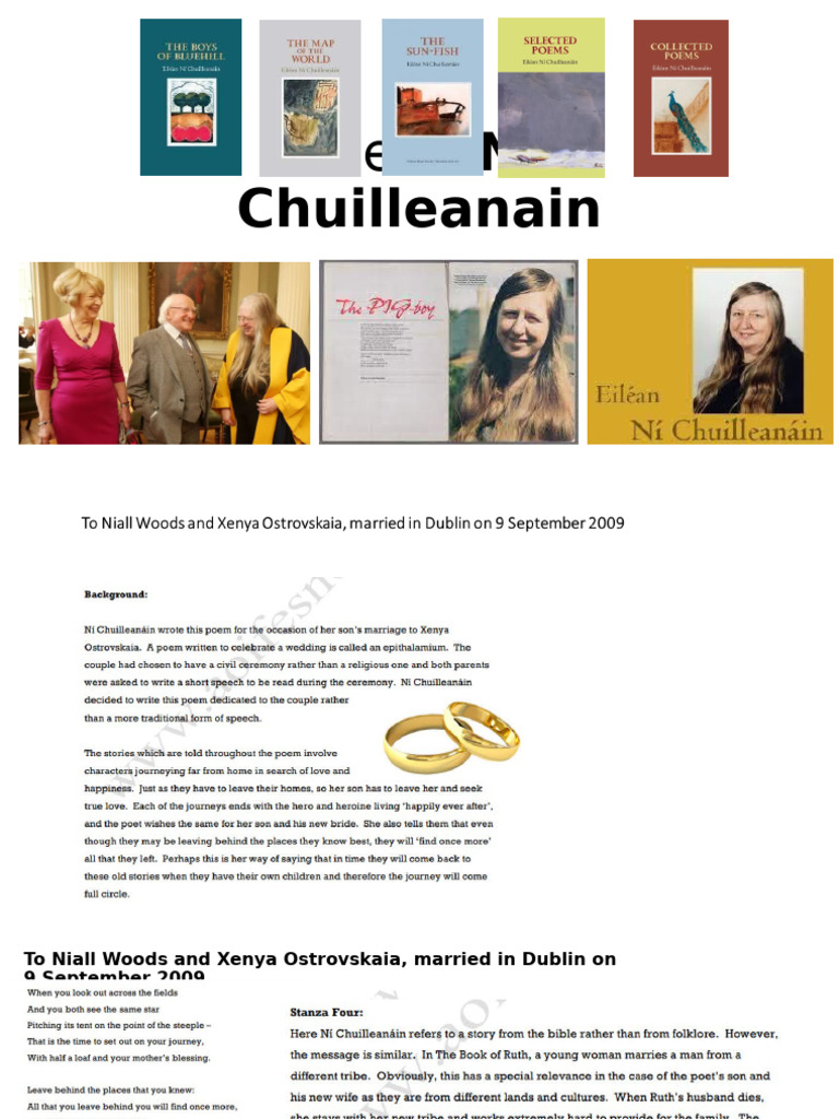 Eiléan Ní Chuilleanáin's Poetic Themes | PDF