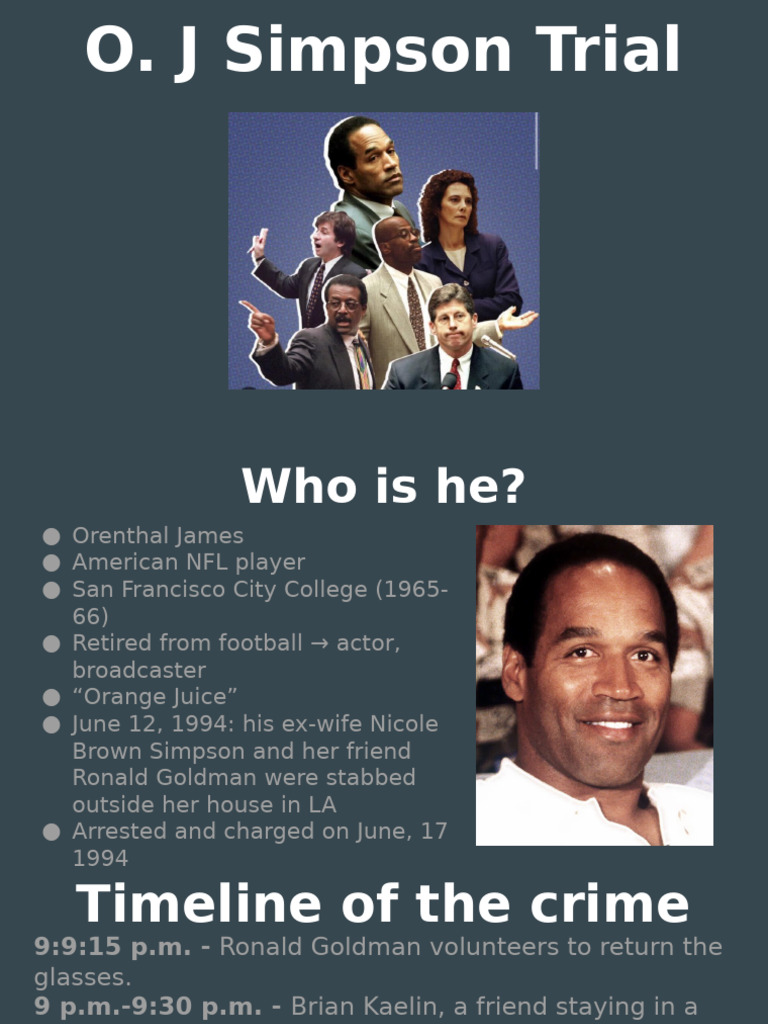 O.J. Simpson | PDF | Criminal Law | Criminal Procedure