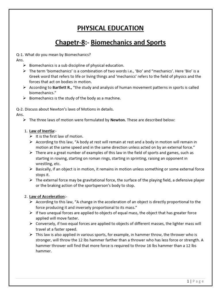 12-PE Chapter 8 Notes | PDF | Friction | Lever