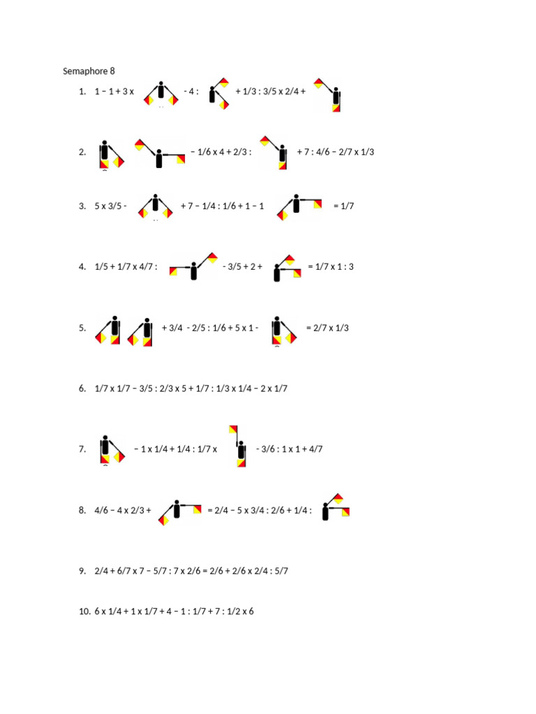 Semaphore gprs 8 | PDF