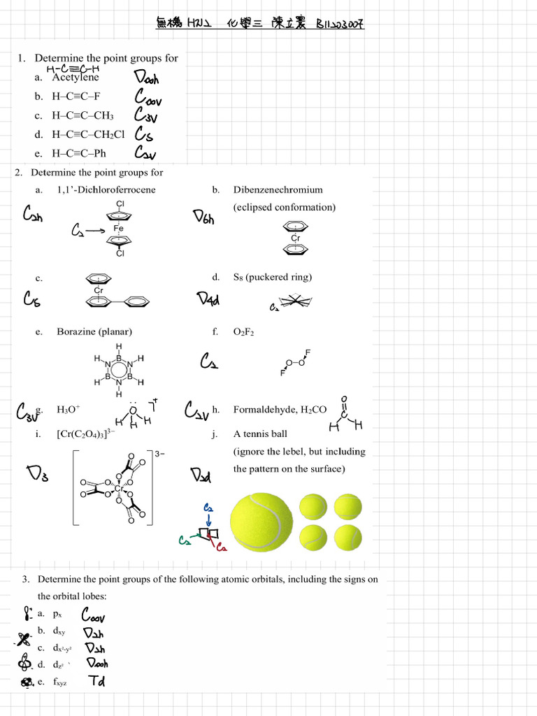 無機HW2 | PDF | Condensed Matter Physics | Materials
