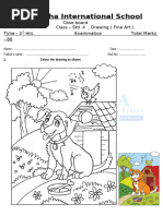 Class 2 Drawing Worksheet Activities | PDF