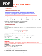 Cours sur les intervalles en mathématiques | PDF | Intervalle ...