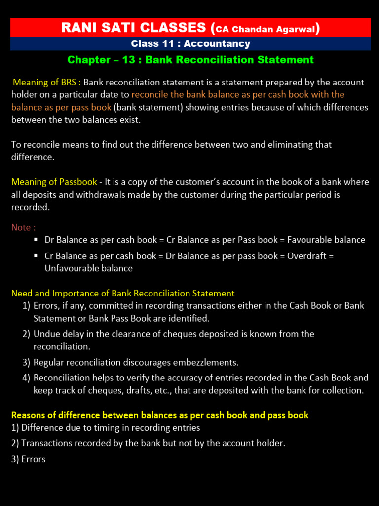 Ch 13 BRS-1 | PDF | Banks | Cheque