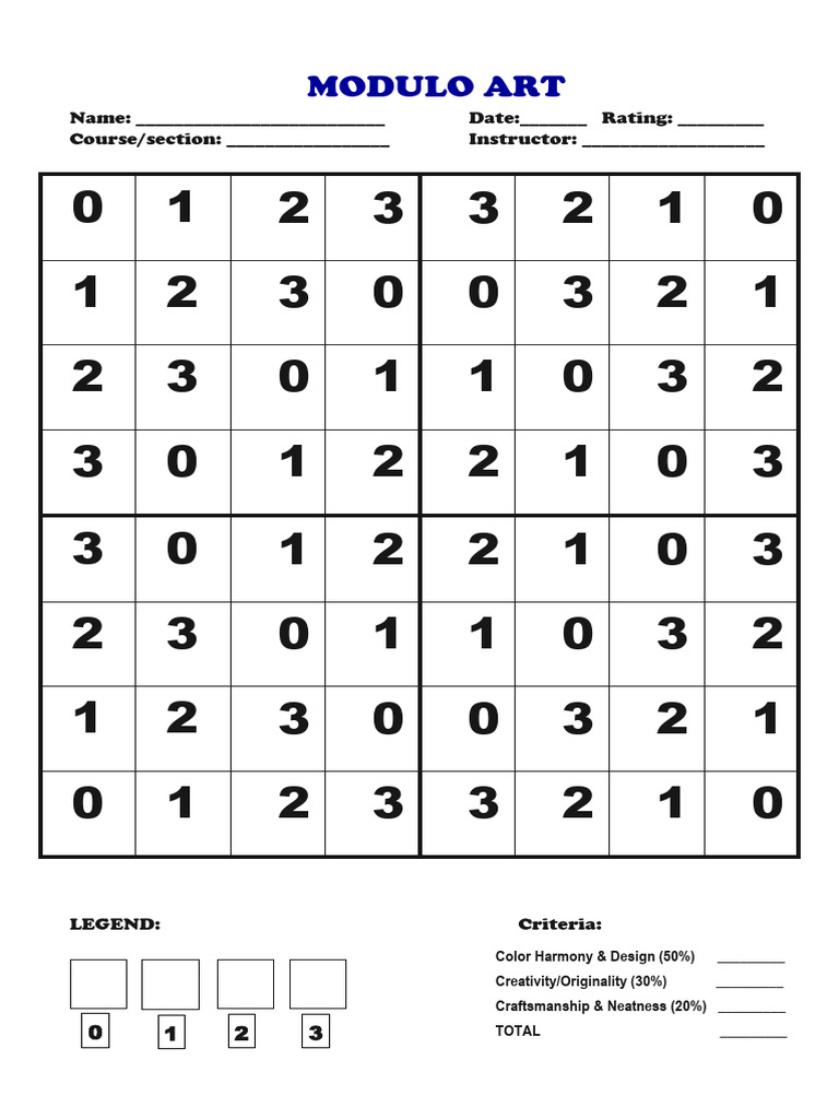 Modulo Art Grid Guide | PDF