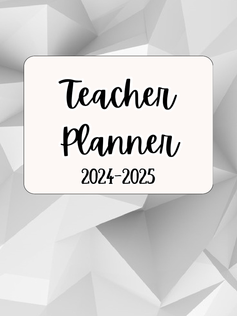 Beige Watercolor Teacher Planner 20241026 181043 0000 | PDF