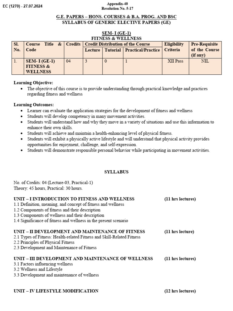 09082024-ec-Appendix-40 | PDF | Physical Therapy | Physical Fitness
