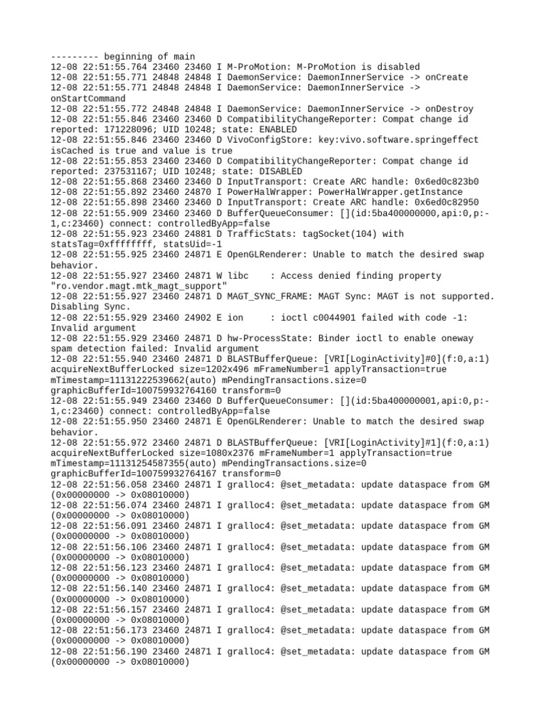 Com - Tapatap.loader Logcat | PDF | Software | Computing