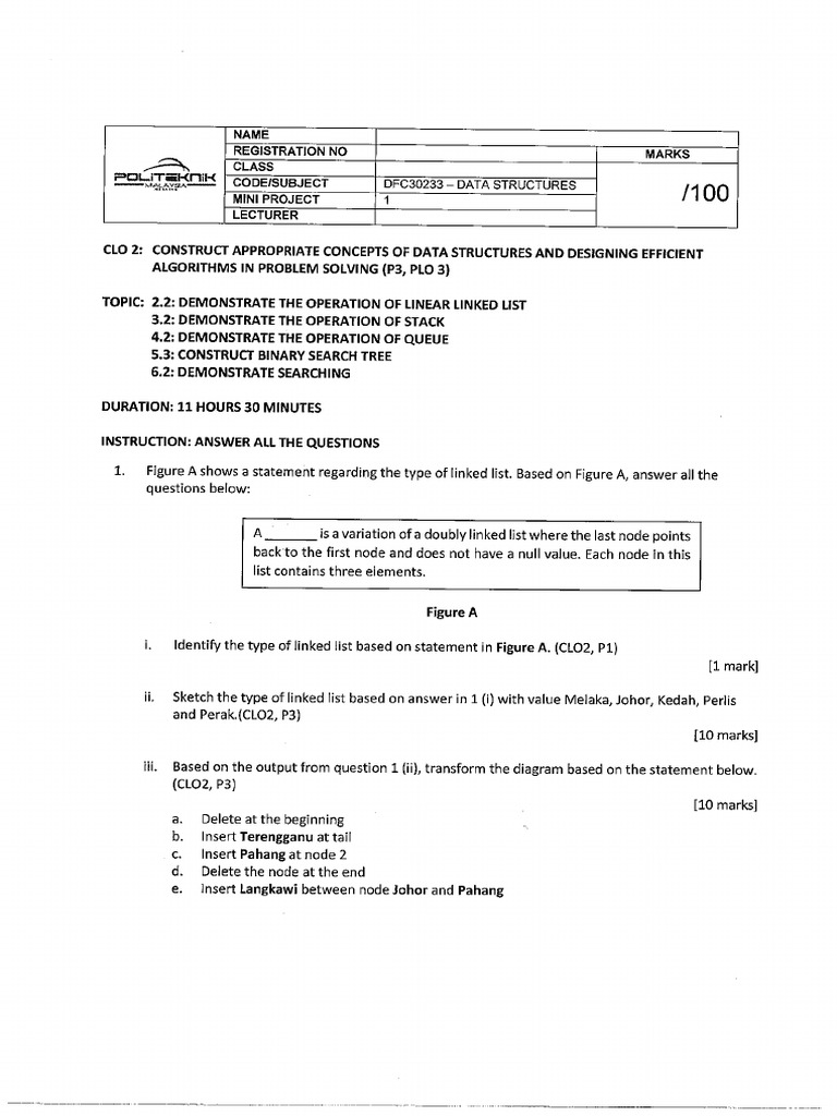 Mini Project (Q) | PDF