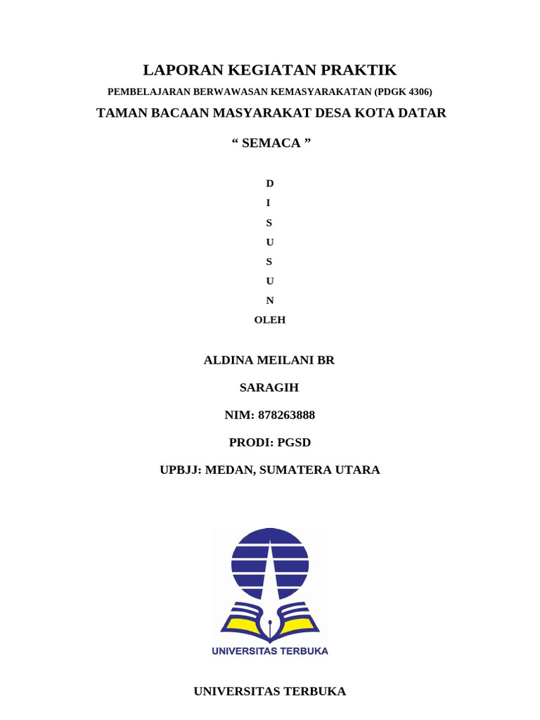 Tugas 3 Diskusi 7 PBK (Aldina) | PDF