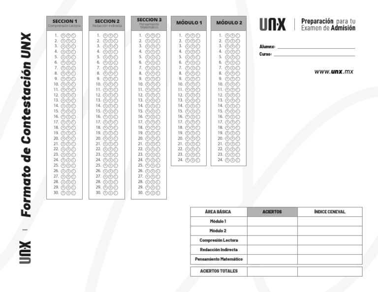 Módulos del EXANI II: Guía Completa | PDF