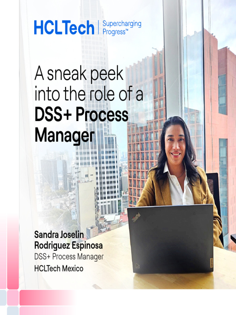 A Sneak Peek Into The Role of A: DSS+ Process Manager | PDF