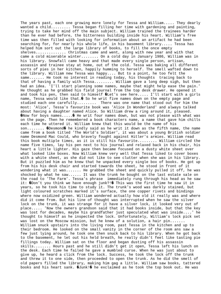 William and The Codex | PDF