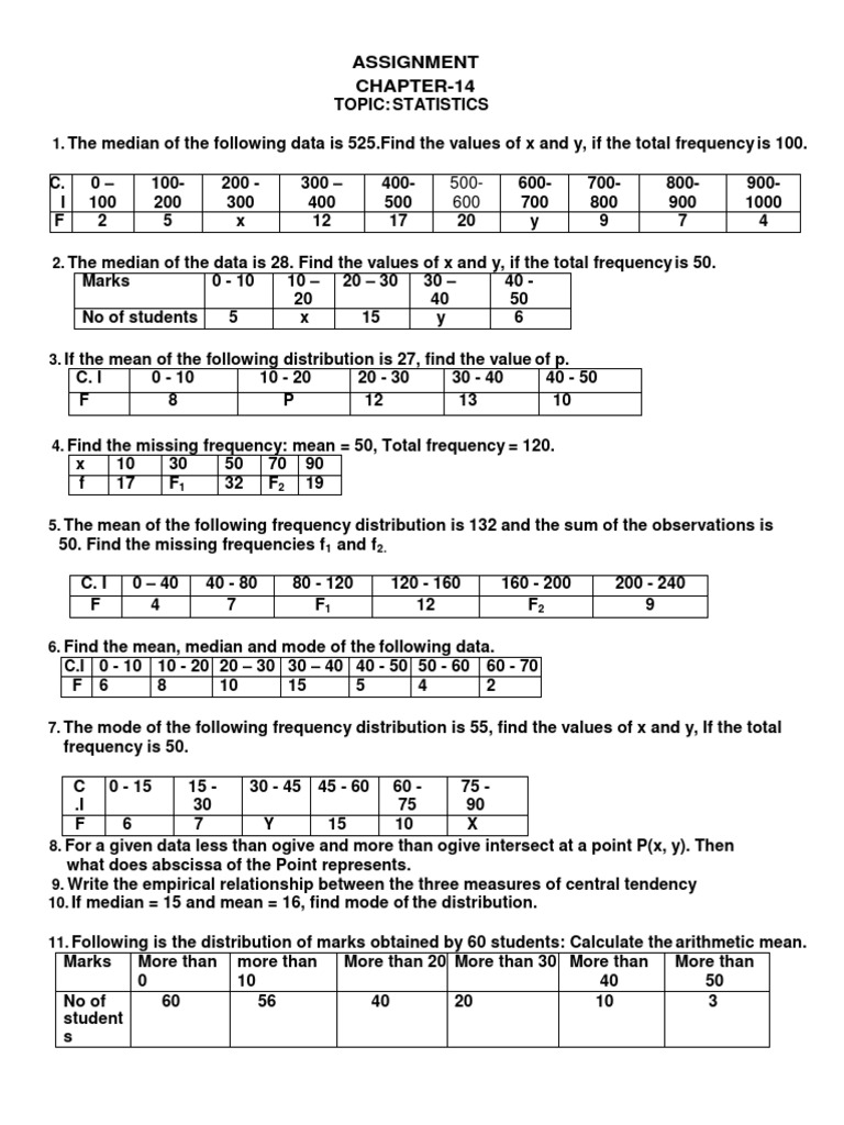 ch14 | PDF | Arithmetic Mean | Mean