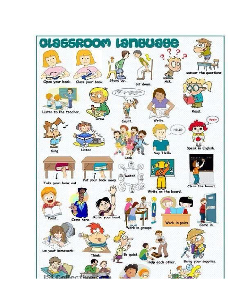 Classroom Language | PDF