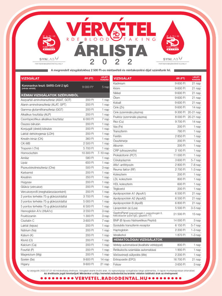 a4 RDE VERVETEL Arlista 202207 Nopass | PDF