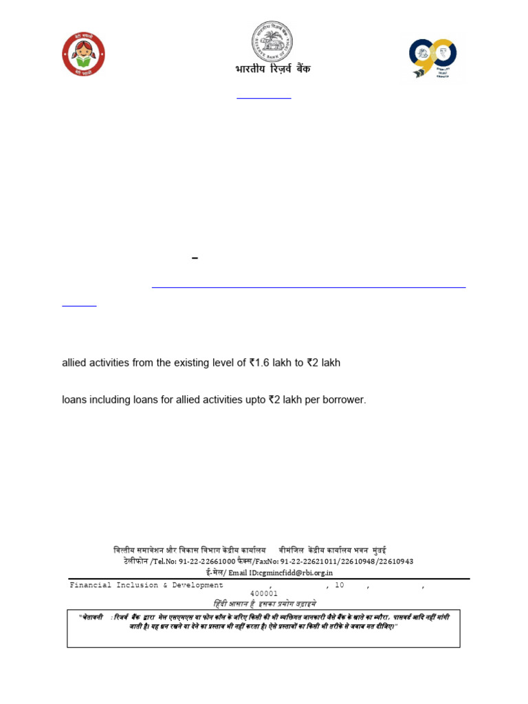 Final Circular 6122024 | PDF | Reserve Bank Of India | Financial Economics