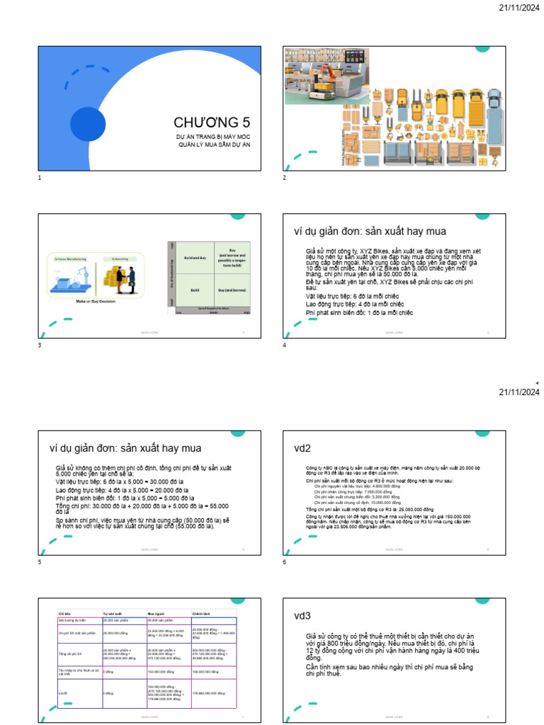 QLDA 68LGT Mua Sắm Slides | PDF