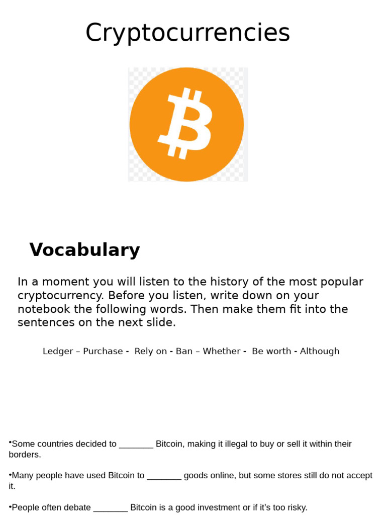 Lesson 18.10.2024 | PDF | Bitcoin | Cryptocurrency