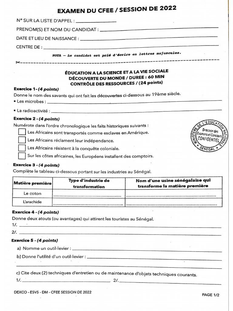 Cfee 2022 DM Ress Comp | PDF