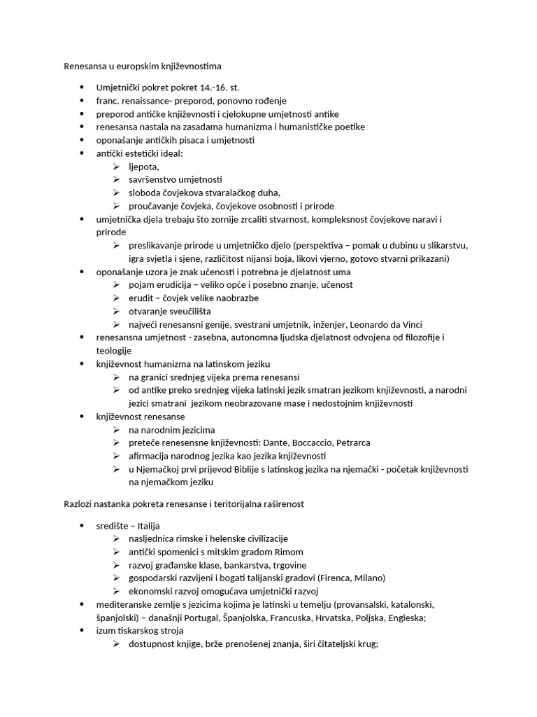 renesansa | PDF