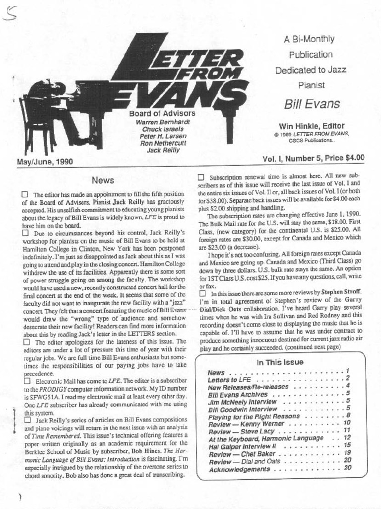 05 Letter Evans | PDF