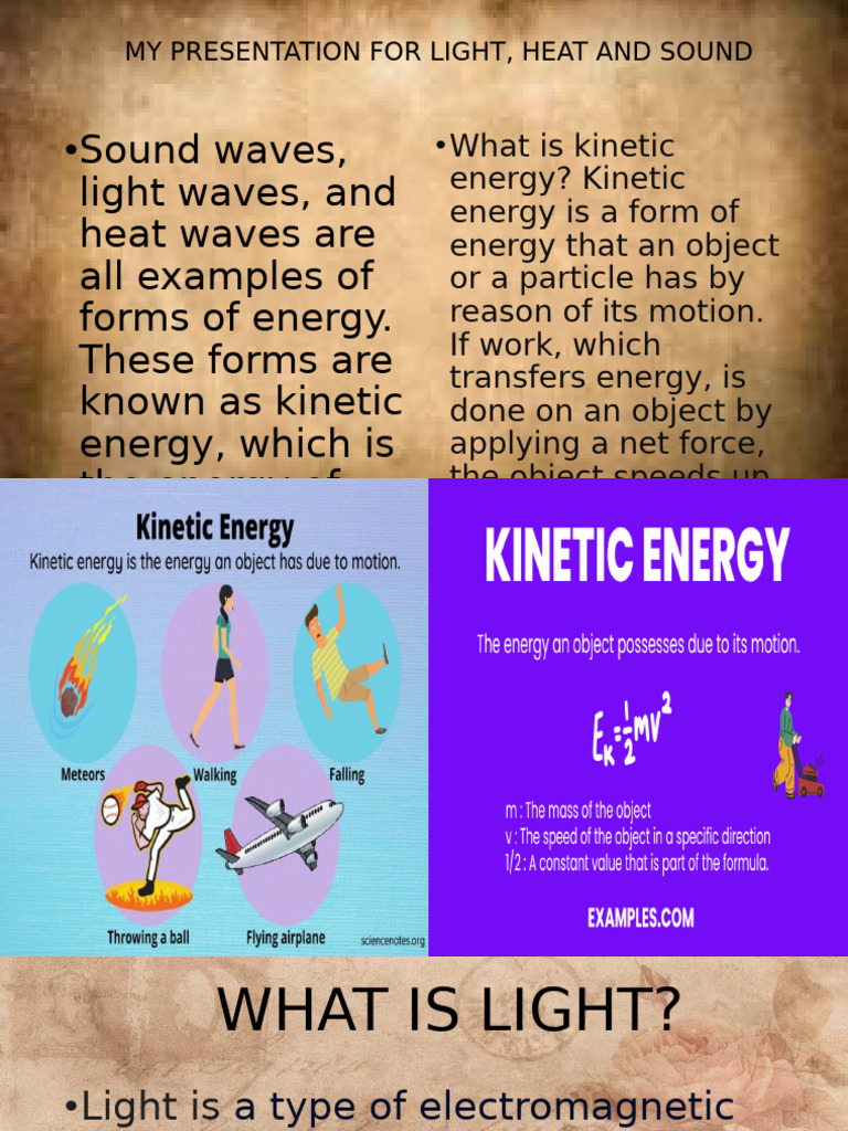 Understanding Light, Heat, and Sound | PDF | Light | Electromagnetic ...