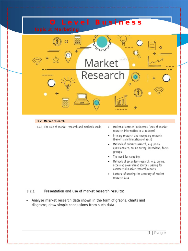 Lecture Notes On Market Research | PDF | Virtual Reality | Marketing ...
