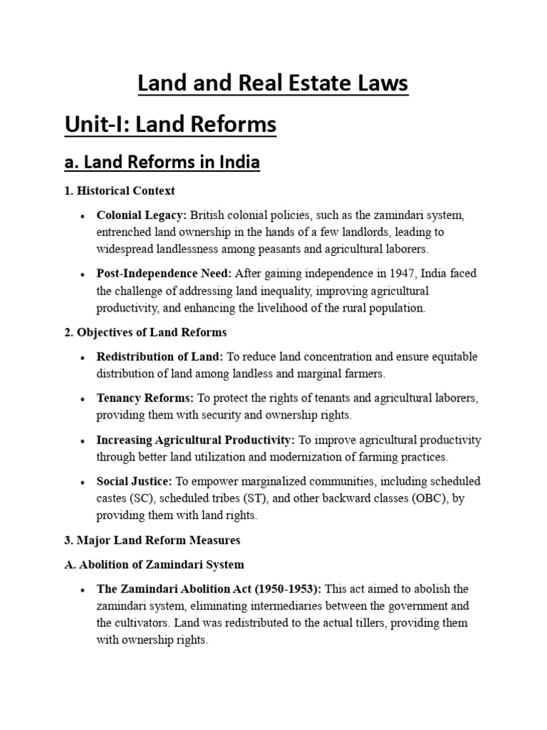 Land and Real Estate Laws | PDF | Leasehold Estate | Landlord