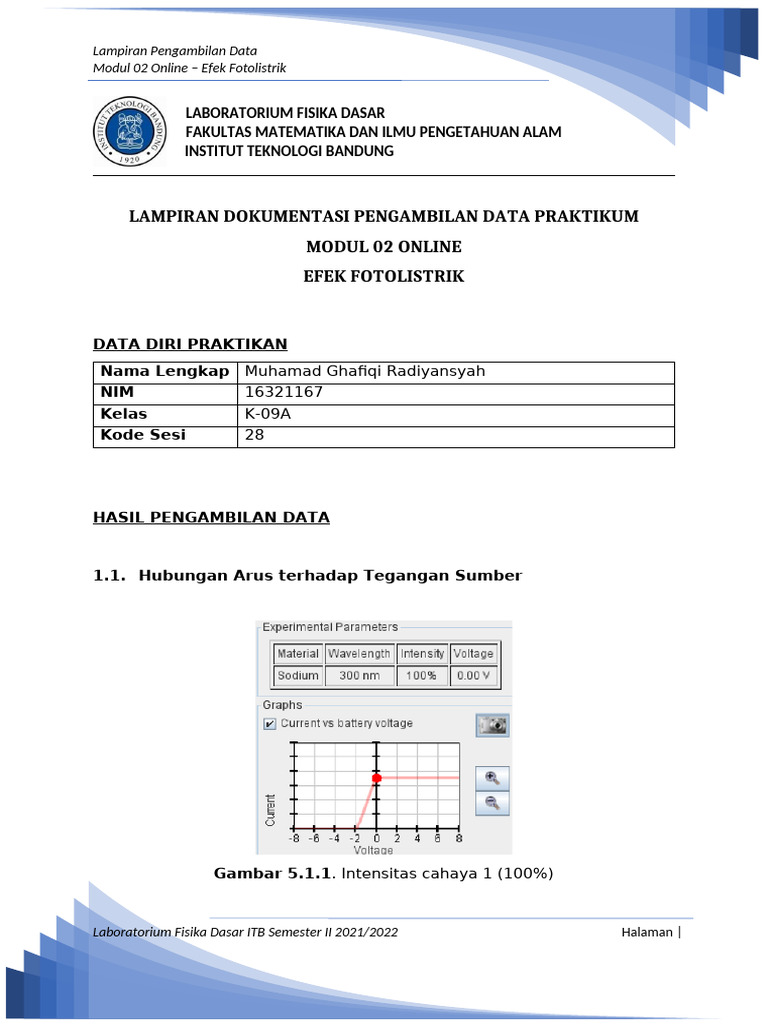 Format Lampiran Pengambilan Data - Modul 02 Online | PDF