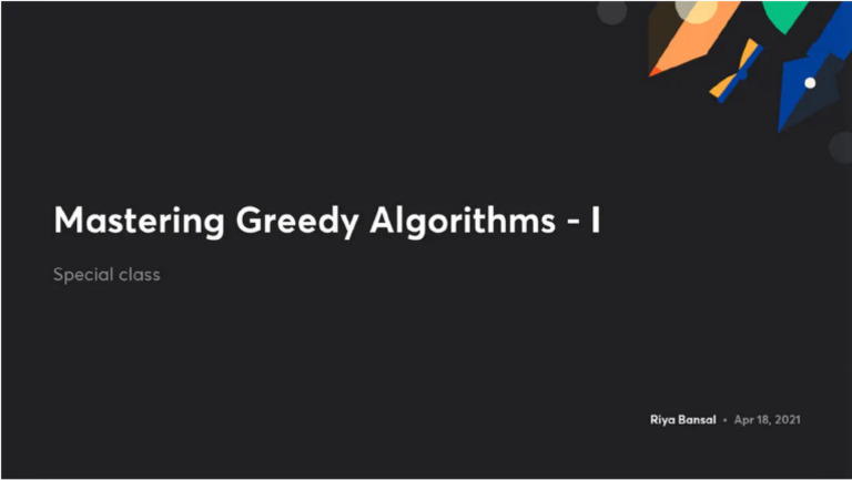 Mastering Greedy Algorithms I With Anno | PDF